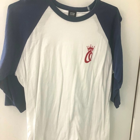 Obey | Shirts | Obey Designer Baseball Style 34 Sleeves Logo Crown ...